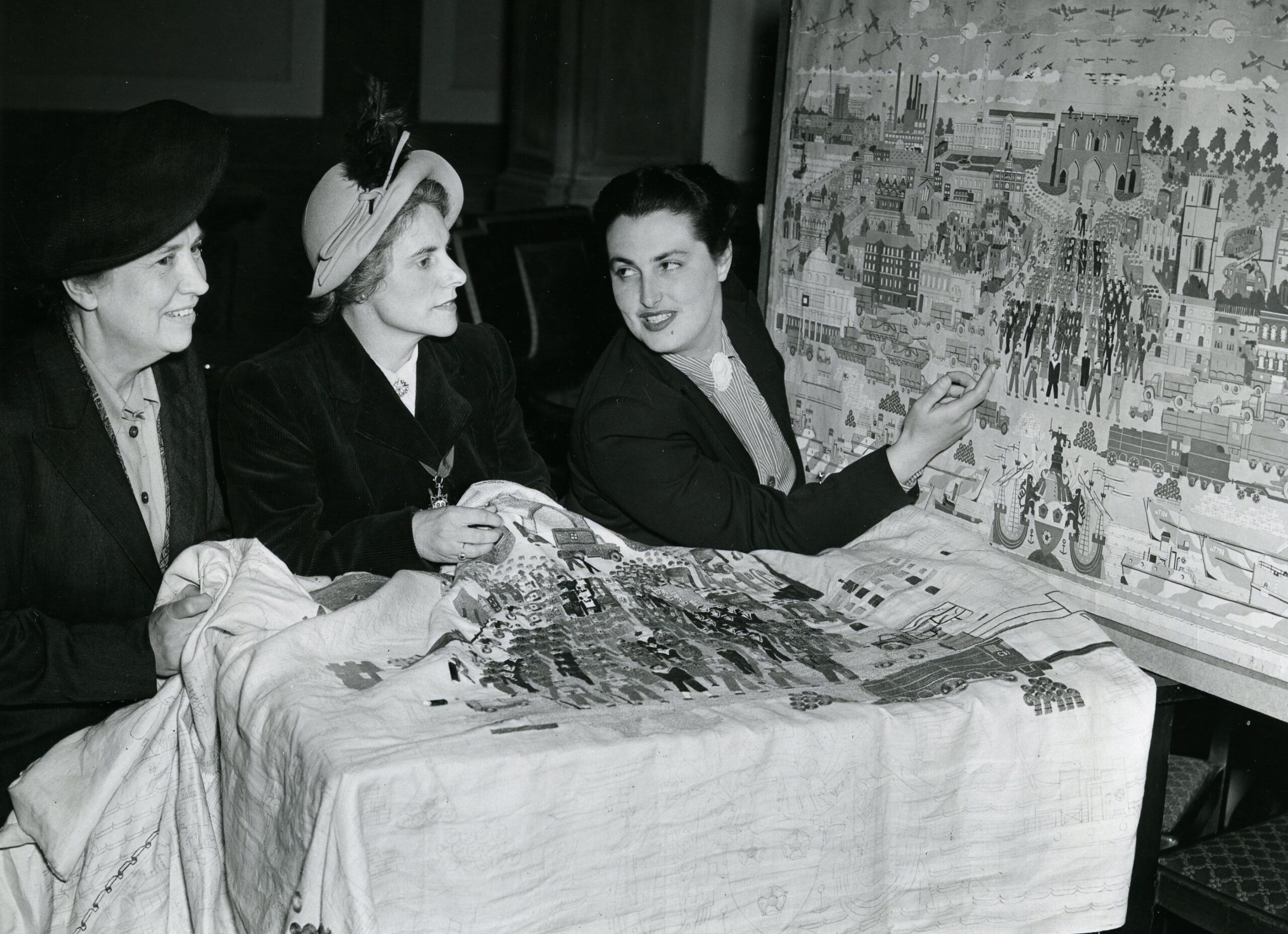 Creating the D-Day Embroidery – Southampton collections online